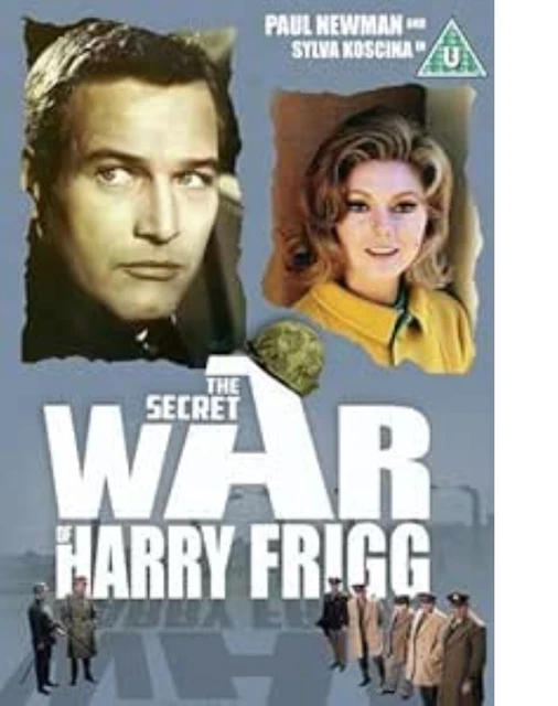 THE SECRET WAR OF HARRY FIGG DVD Paul NewmanMOVIE FILM BRAND NEW UK ...