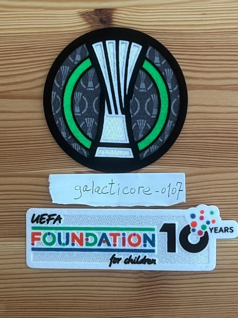 2025 CONFERENCE LEAGUE Final Foundation 10 Years Patch Badge Chelsea ...