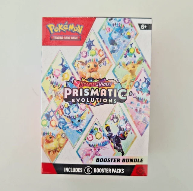 POKÉMON TCG: SCARLET & Violet-Prismatic Evolutions Booster Bundle x6 EUR 327,97 - PicClick IT