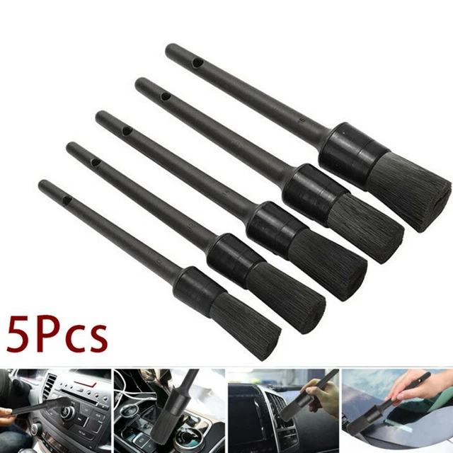 5 PZ/SET SPAZZOLA Dettagli Auto Veicolo Plastica Auto Per Ruota Pulizia ...