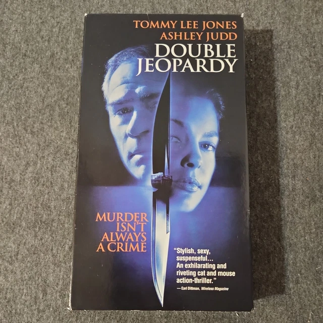 DOUBLE JEOPARDY (VHS, 2000) Blockbuster Rental Tommy Lee Jones Ashley Judd £9.19 - PicClick UK