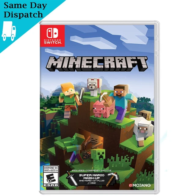 MINECRAFT NINTENDO SWITCH 2 SUPER MARIO EDITION BUILD MULTIPLAYER ...