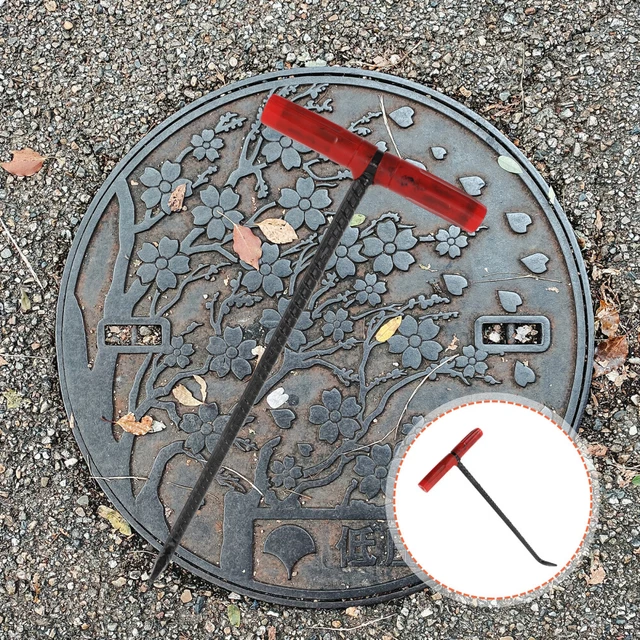 SLIDING DOOR LIFTER Manhole Cover Gully Roll-up £16.51 - PicClick UK