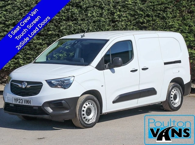 2023 VAUXHALL COMBO 2300 PRIME 1.5 Turbo D 100BHP 6 SPEED L2 LONG 5 ...