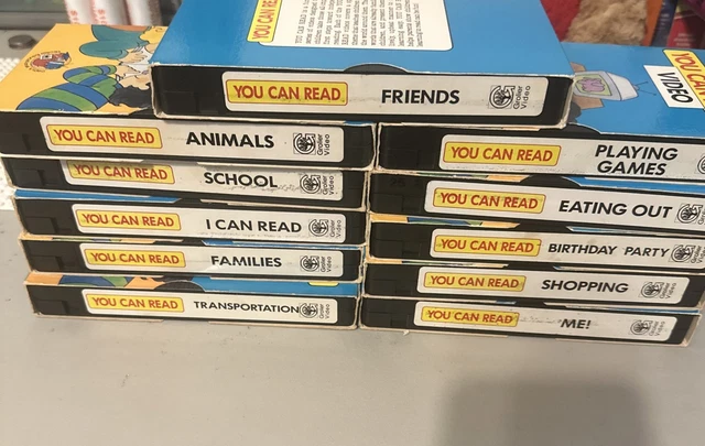 YOU CAN READ VHS Lot Of 11 Autism Educational £82.00 - PicClick UK