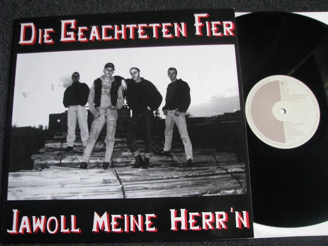 DIE GEÄCHTETEN FIER-JAWOLL meine Herr´n LP-1991 Germany-Bellaphon-ME 557-Rock-OI EUR 69,99 ...