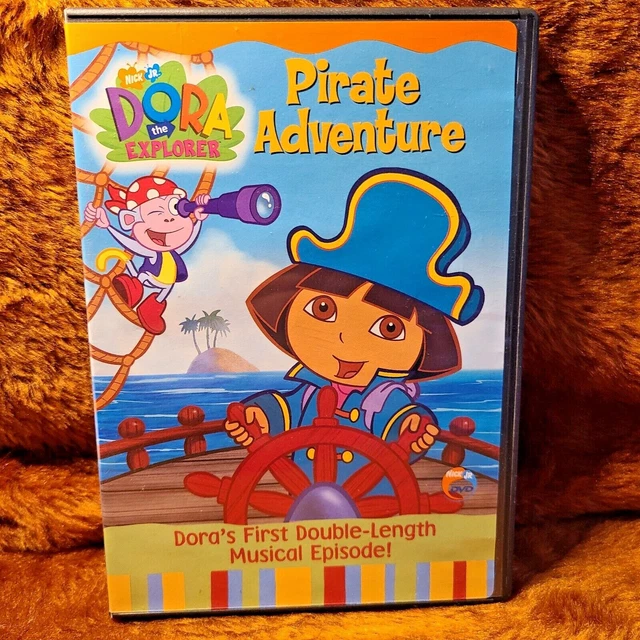 DORA THE EXPLORER Pirate Adventure DVD Nick Jr. Cartoon Double Length ...