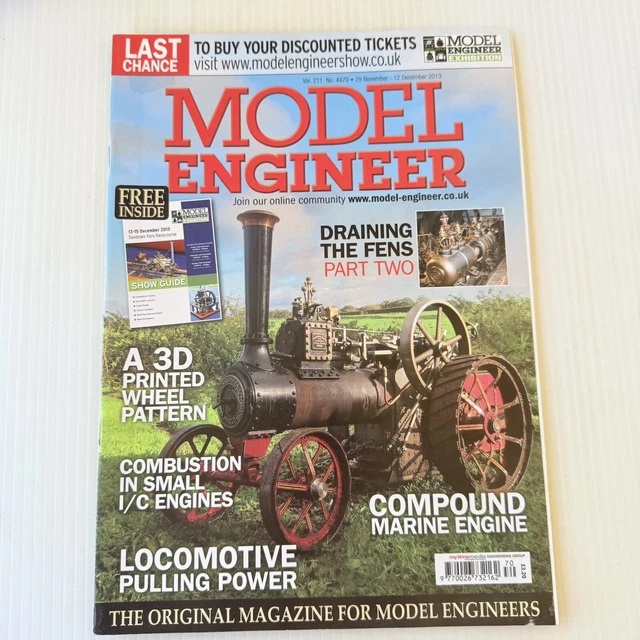 MODEL ENGINEER UK Magazine Vol 211 No. 4470 29 Nov-12 Dec 2013 Trains ...