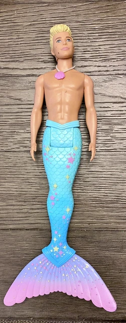 MATTEL BARBIE DREAMTOPIA Mermaid Merman Ken Doll Ken Barbie Doll 2018 ...