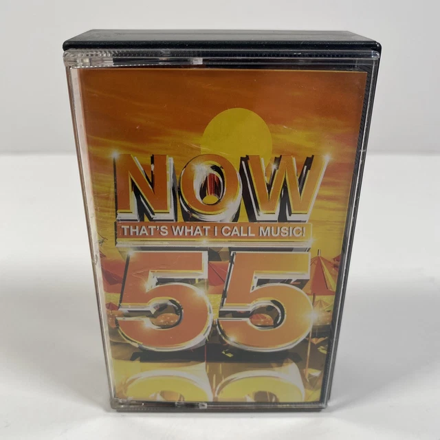 NOW THATS WHAT I Call Music 55 Double Cassette Tape Original Fat Box £ ...