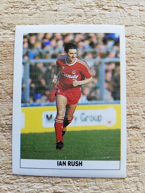 IAN RUSH LIVERPOOL Legend 1989/90 The Sun Soccer Unused Sticker £9.95 ...