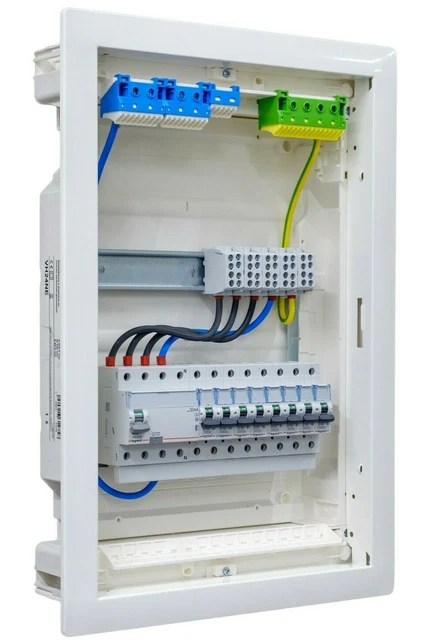 HAGER DISTRIBUTOR FUSE box subdistribution flush-mounted / cavity 1-5 ...