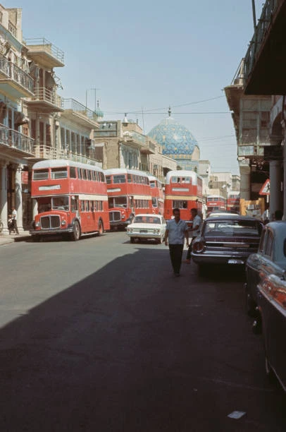 AL RASHEED STREET In Baghdad 1965 Historic Old Photo $9.00 - PicClick AU