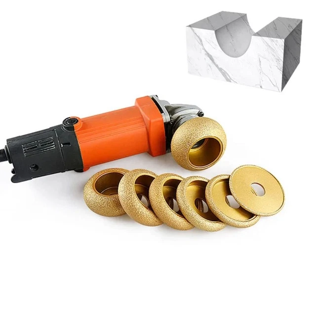 75MM STONE EDGING Wheel Roman Slotted Angle Grinder Grinding Head $16. ...