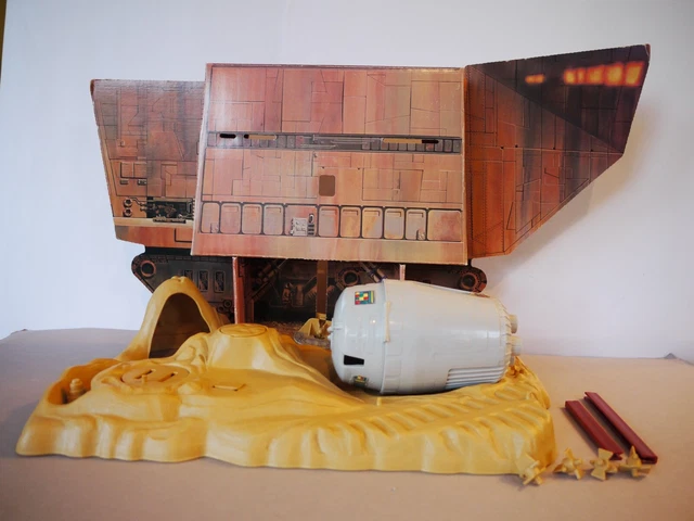 VINTAGE 1979 STAR Wars Jawa Sandcrawler Playset with Escape Pod Kenner ...