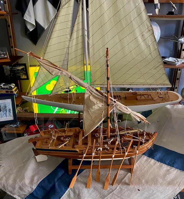 NEW 1800 ROYAL Navy Armed Cutter Ship Model, Craft, EXCELLENT £255.42 ...