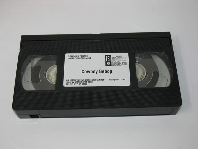 COWBOY BEBOP THE Movie VHS Promo 2003 Anime £216.46 - PicClick UK