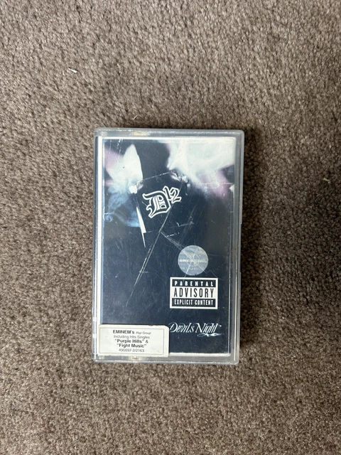 EMINEM D12 DEVILS Night Cassette Tape 2001 USA Shady Records PARENTAL ...