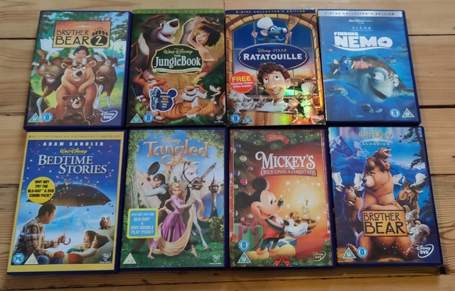DISNEY DVD BUNDLE Jungle book, Ratatouille, Finding Nemo,Brother Bear ...