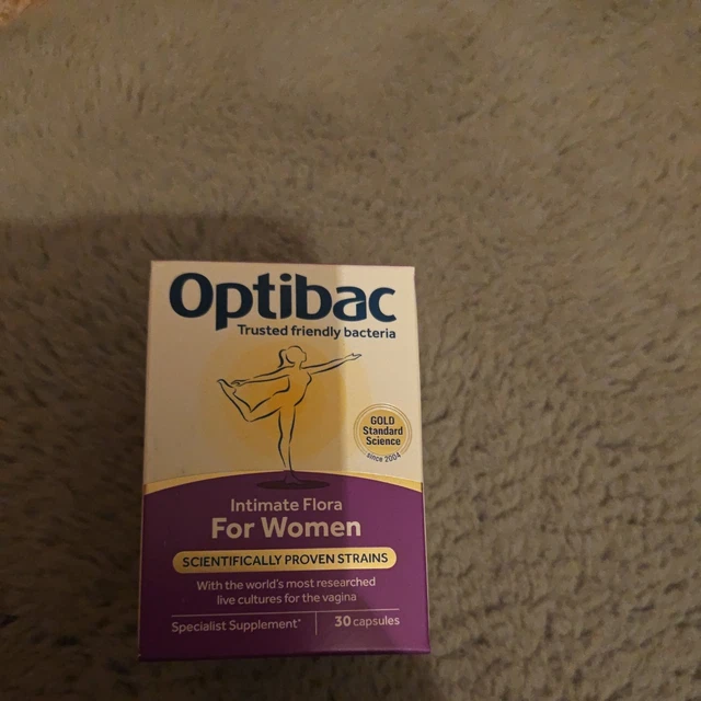 OPTIBAC PROBIOTICS | Intimate Flora For Women | 30 Capsules £11.87 ...