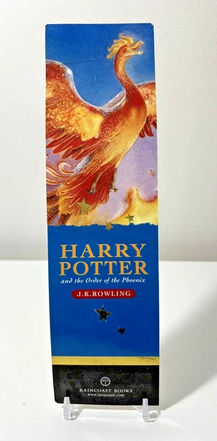HARRY POTTER ORDER of the Phoenix Bookmark Raincoast Books Canada 2003 ...