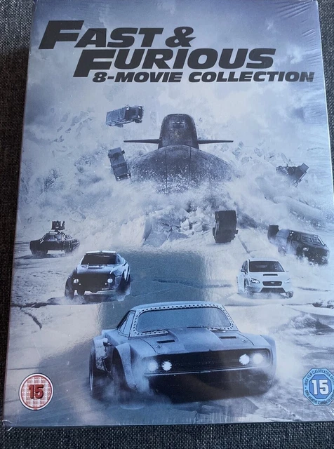 FAST AND FURIOUS 8-Movie Collection DVD Box Set EXCELLENT CONDITION EUR ...
