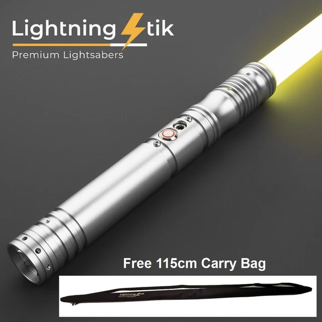 METAL LIGHTSABER LASER Saber Heavy Duty Sword NEO LED Pixel 112cm with ...