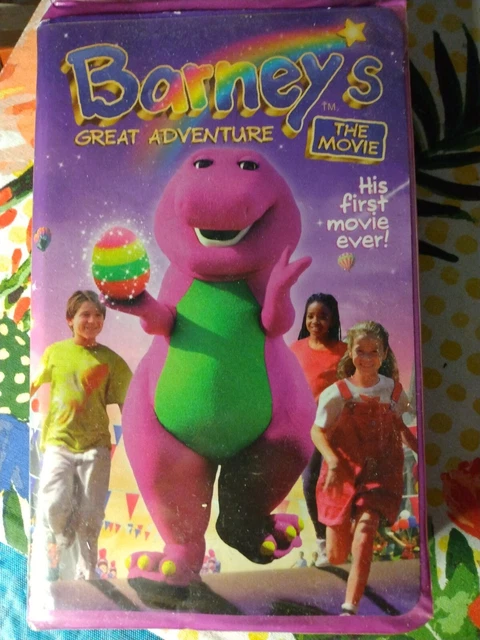 BARNEY - BARNEYS Great Adventure: The Movie (VHS, 1998) First Movie ...