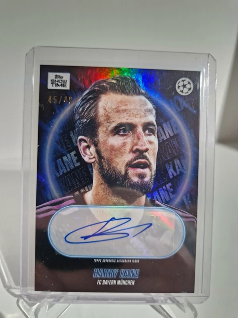 HARRY KANE 2023-24 Topps UCC Showtime Blue /49 Auto Autograph Bayern ...