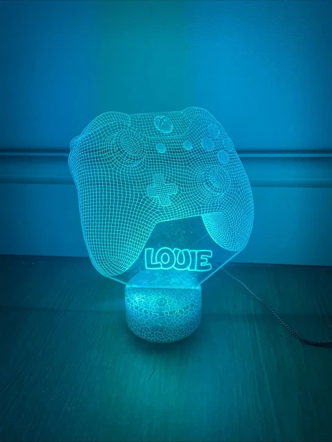 PERSONALIZED LED GAMING Controller Light Good for Gaming Room Decor ...