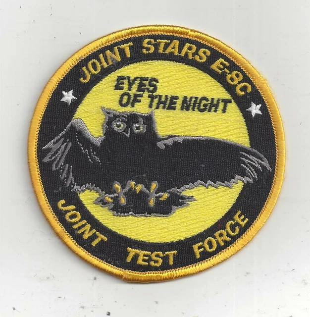 PATCH USAF JOINT Stars E-8C Joint Test Force Eyes Of The Night EUR 7,74 ...