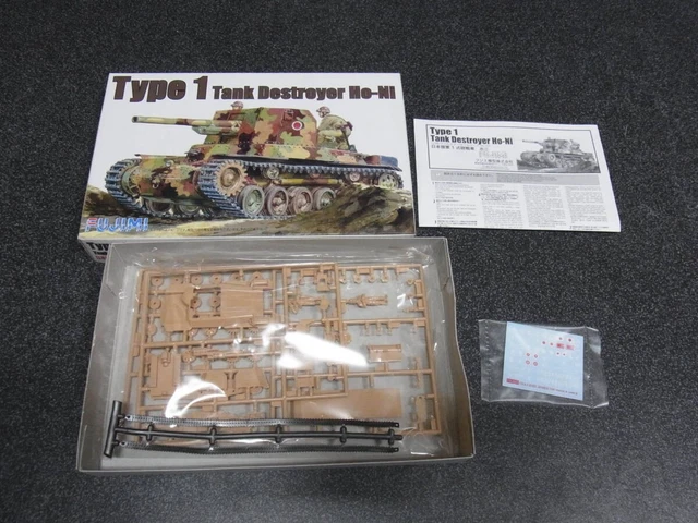 FUJIMI 1/76 JAPANESE Army Tank Type 1 Ho-Ni I Plastic el EUR 98,06 ...