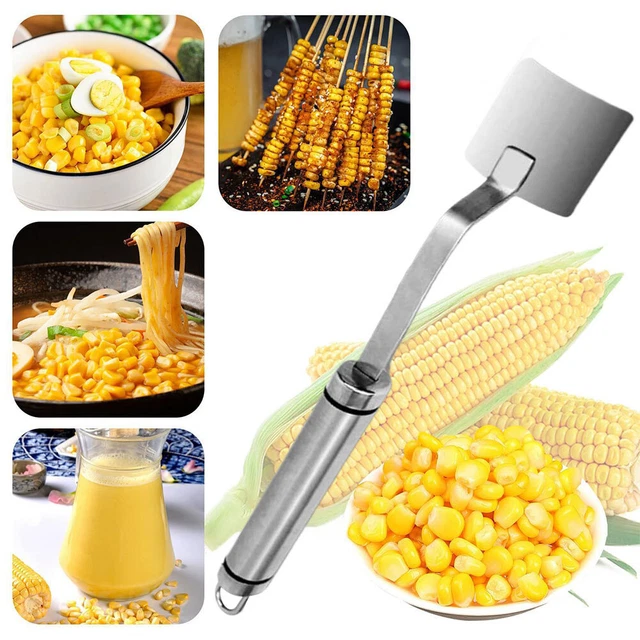 CORN ON THE Cob Remover Stainless Steel Corn Cob Stripper Tool Corn Cob ...