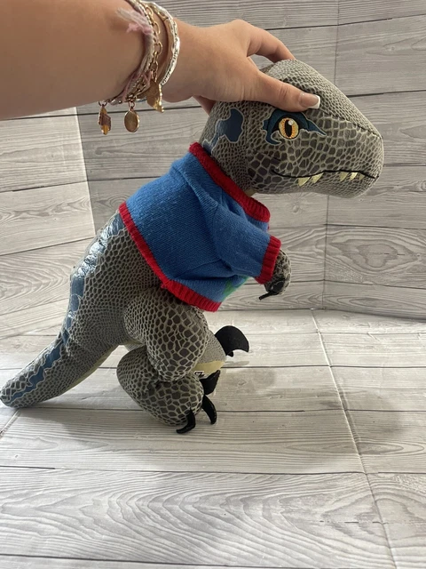 BUILD A BEAR Jurassic Park World Blue Raptor Soft Plush Toy £6.99 ...