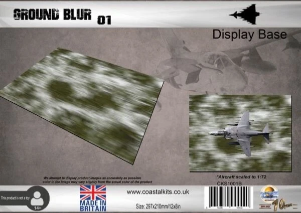 COASTAL KIT DIORAMA Base Ground Blur 01 297mmX210mm $39.95 - PicClick AU