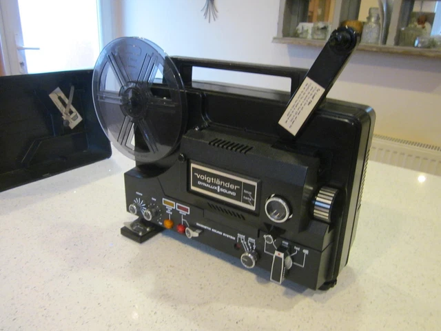 SUPER 8 SOUND Projector Voigtlander Dynalux £65.00 - PicClick UK