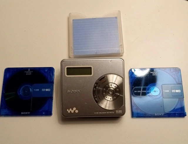SONY WALKMAN MINIDISC player model mz-rh710 £149.12 - PicClick UK