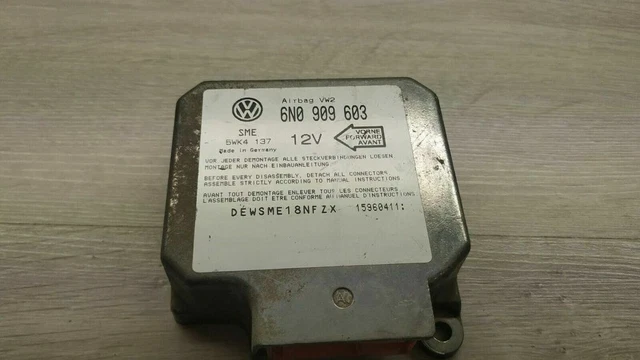 VOLKSWAGEN POLO III 6N 6N2 6NF 1996 Module de Contrôle 6N0909603 ...