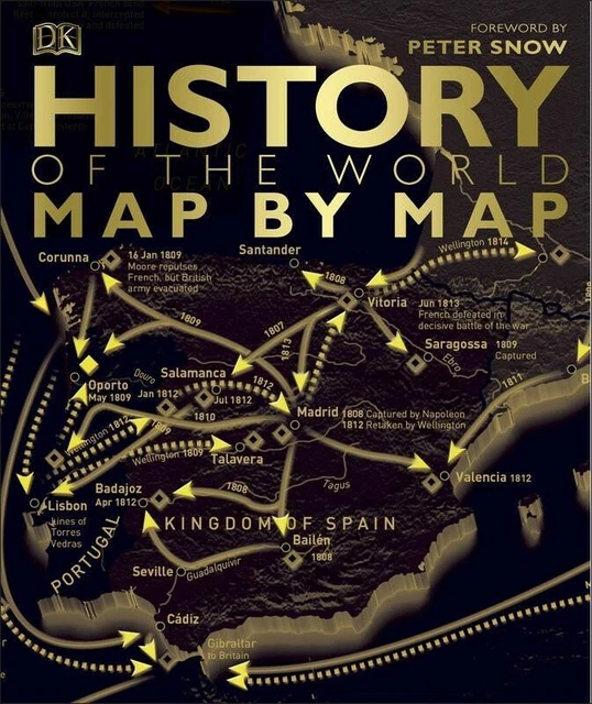 HISTORY OF THE World Map by Map Dorling Kindersley Ltd. Book £30.88 ...