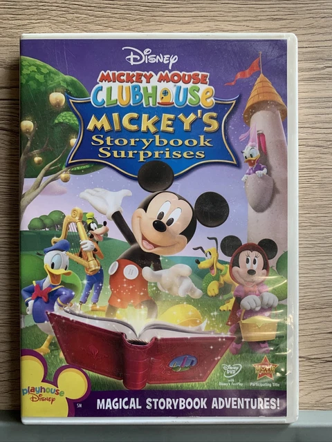 MICKEY MOUSE CLUBHOUSE - Mickeys Storybook Surprises (DVD, 2008) Disney ...