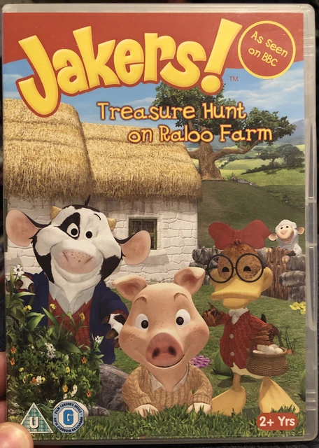 JAKERS!: TREASURE HUNT on Raloo Farm Kid’s Children’s Animation DVD ...