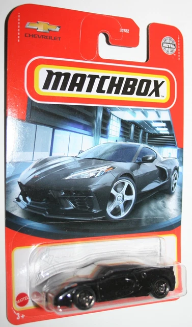 2022 MATCHBOX 2020 Chevrolet Corvette C8 #20/100 HFP48-4B10 noir MBX ...