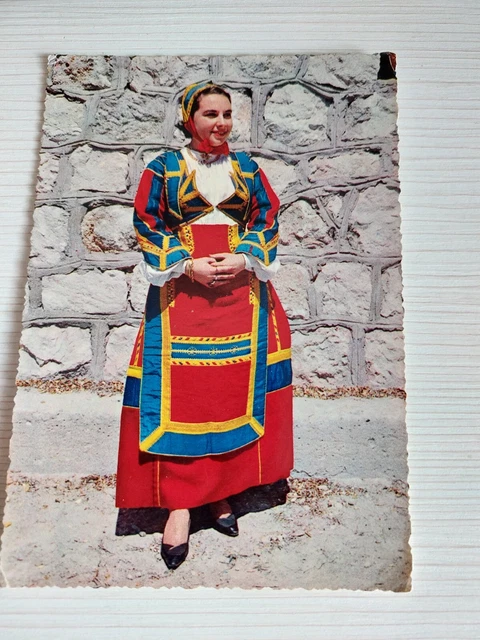 CARTOLINA COSTUMI SARDI - Costume di Desulo (Nuoro) anni 60 viaggiata ... CARTOLINA COSTUMI SARDI - Costume di Desulo (Nuoro) anni 60 viaggiata ...