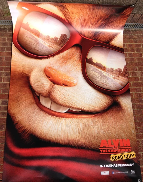CINEMA BANNER: ALVIN AND THE CHIPMUNKS THE ROAD CHIP 2016 (Theodore ...