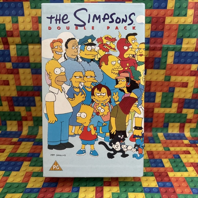 THE SIMPSONS DOUBLE Pack VHS Springfield Murder Mysteries & Dark ...