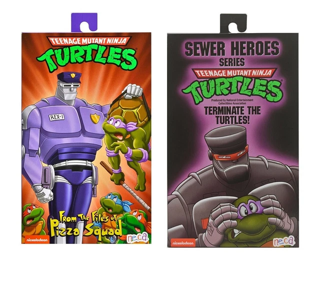 COLLECTION TMNT NECA Figurines Ultimate REX- 1 (Pizza Squad) et EVIL ...