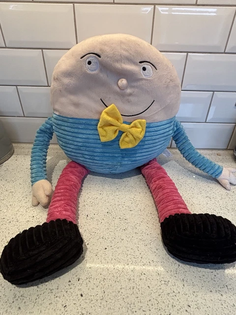 HUMPTY DUMPTY SOFT Toy Large 23" Cord Plush Sainsburys School Prop ...