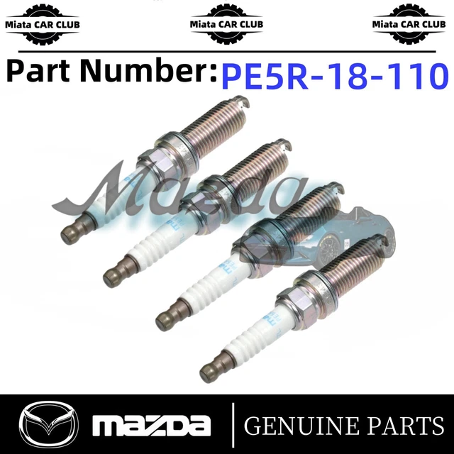 OEM GENUINE MAZDA Spark Plug 2012-2025 M3 M6 CX-3 CX-30 CX-5 PE5R-18 ...