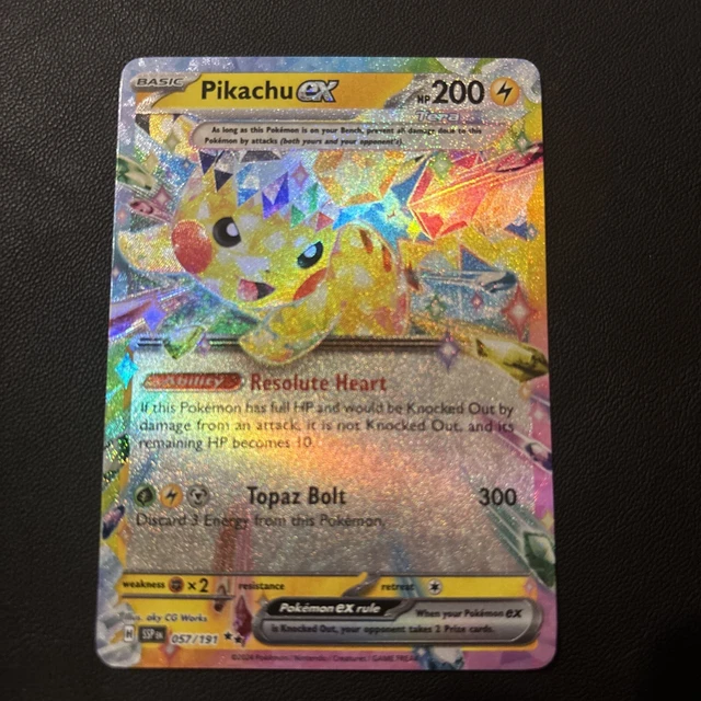 PIKACHU EX 57/191 Surging Sparks | Pokémon TCG EUR 8,23 - PicClick DE