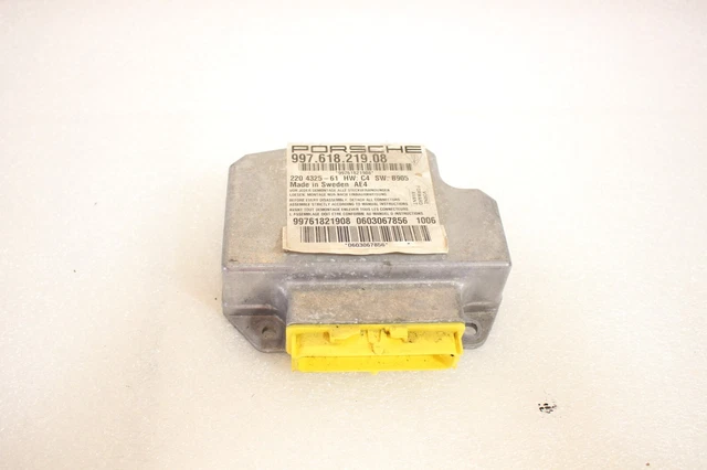 PORSCHE 997 CARRERA 911 Cabrio Bag Control Unit Module SRS Computer ...
